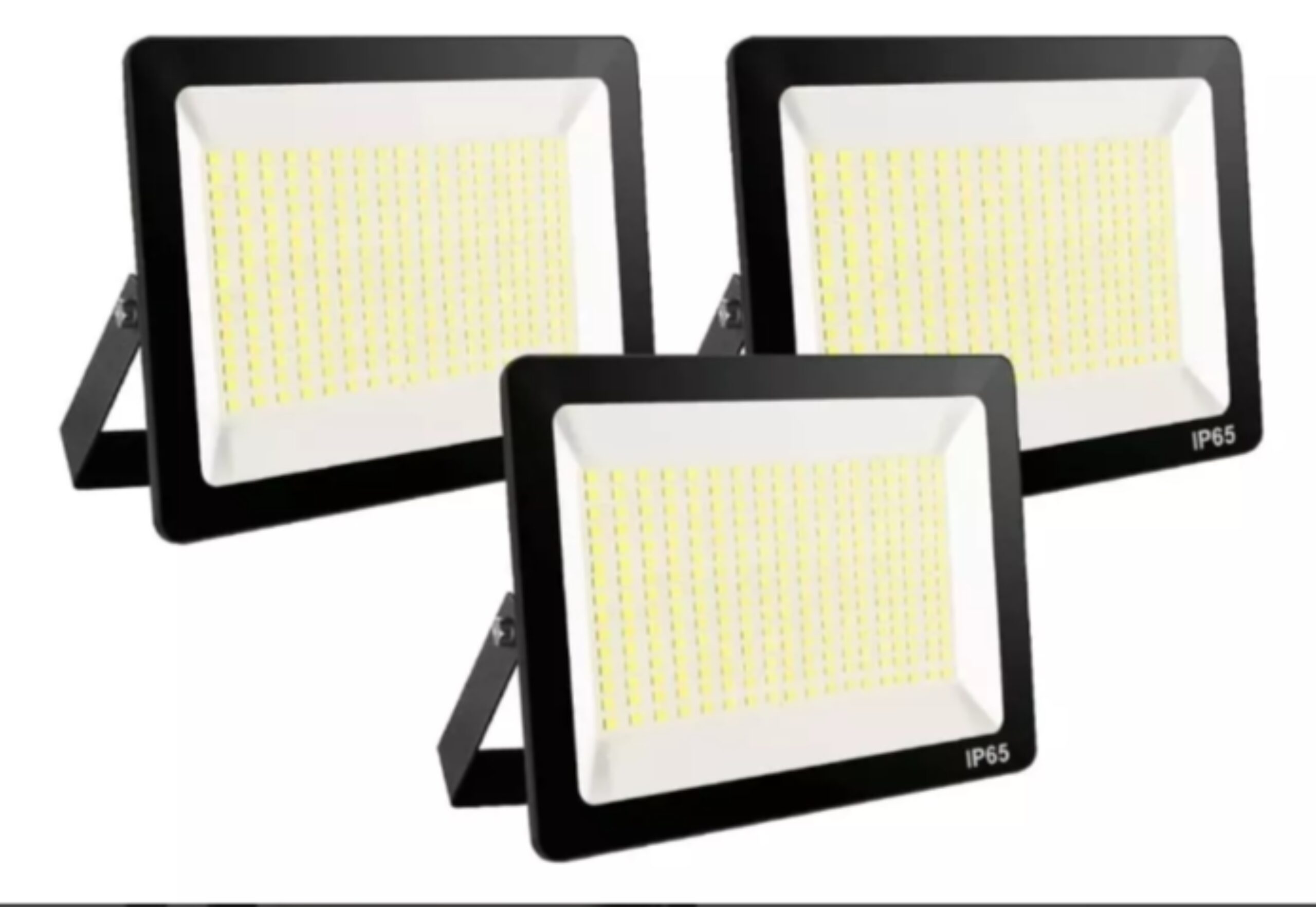 Pack 3 Focos Led 100w Ip65 Apto Para Exterior 220 - Viento Sur