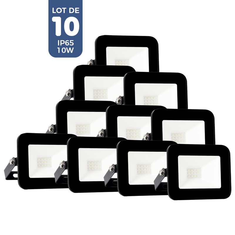 PACK 10 FOCOS LED EXTERIOR LUZ FRIA 10W - Viento Sur